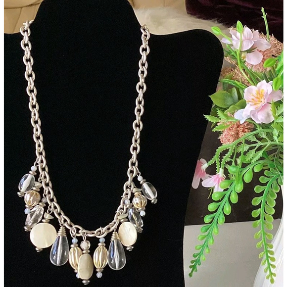 Unbranded | Jewelry | Robert Rose Silver Tone Waterfall Fringe Charm ...